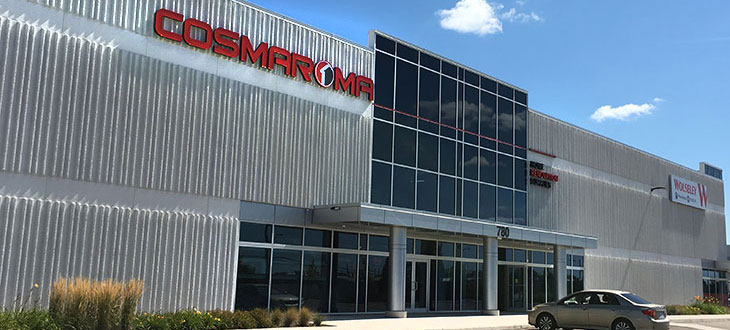 Ball Completes Interior Fit-Up for Cosmaroma | Ball Construction